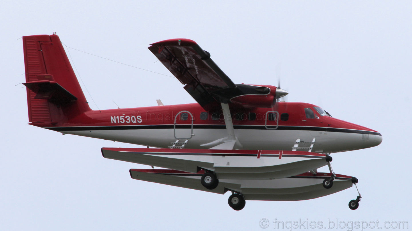 Far North Queensland Skies: Twin Otter DHC-6-400 N153QS arrives