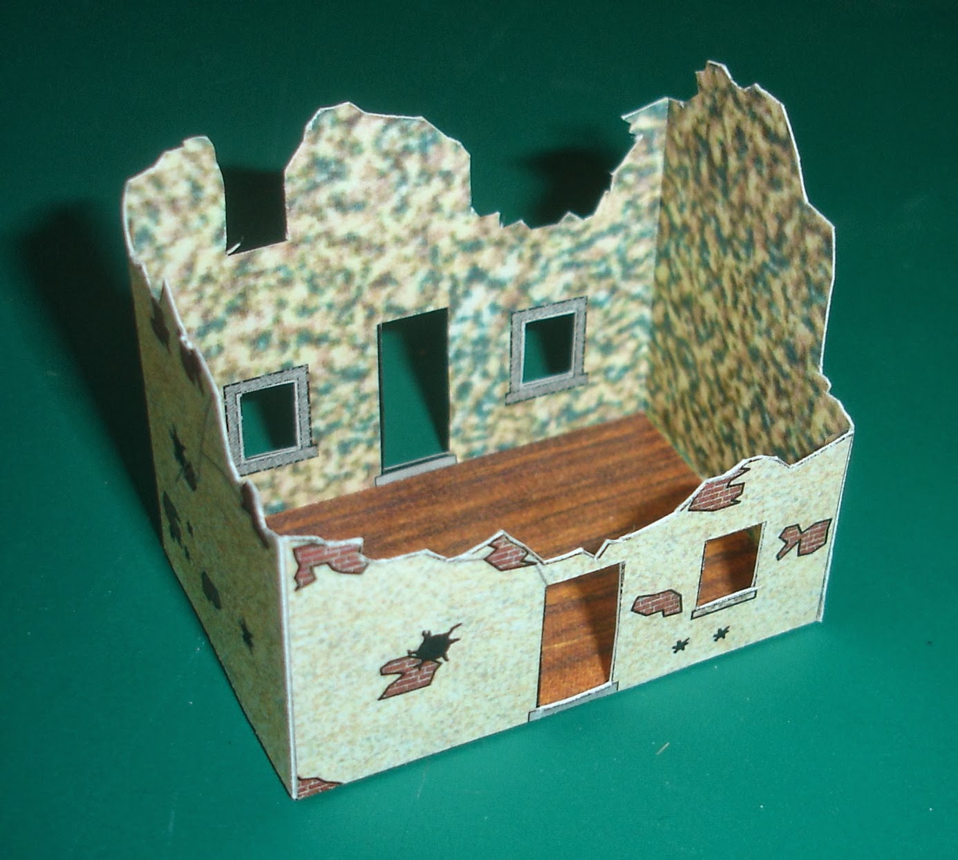 One Sided Miniature Wargaming Discourse: Paper Terrain - European ...