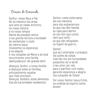 Oração de Consoada 2018