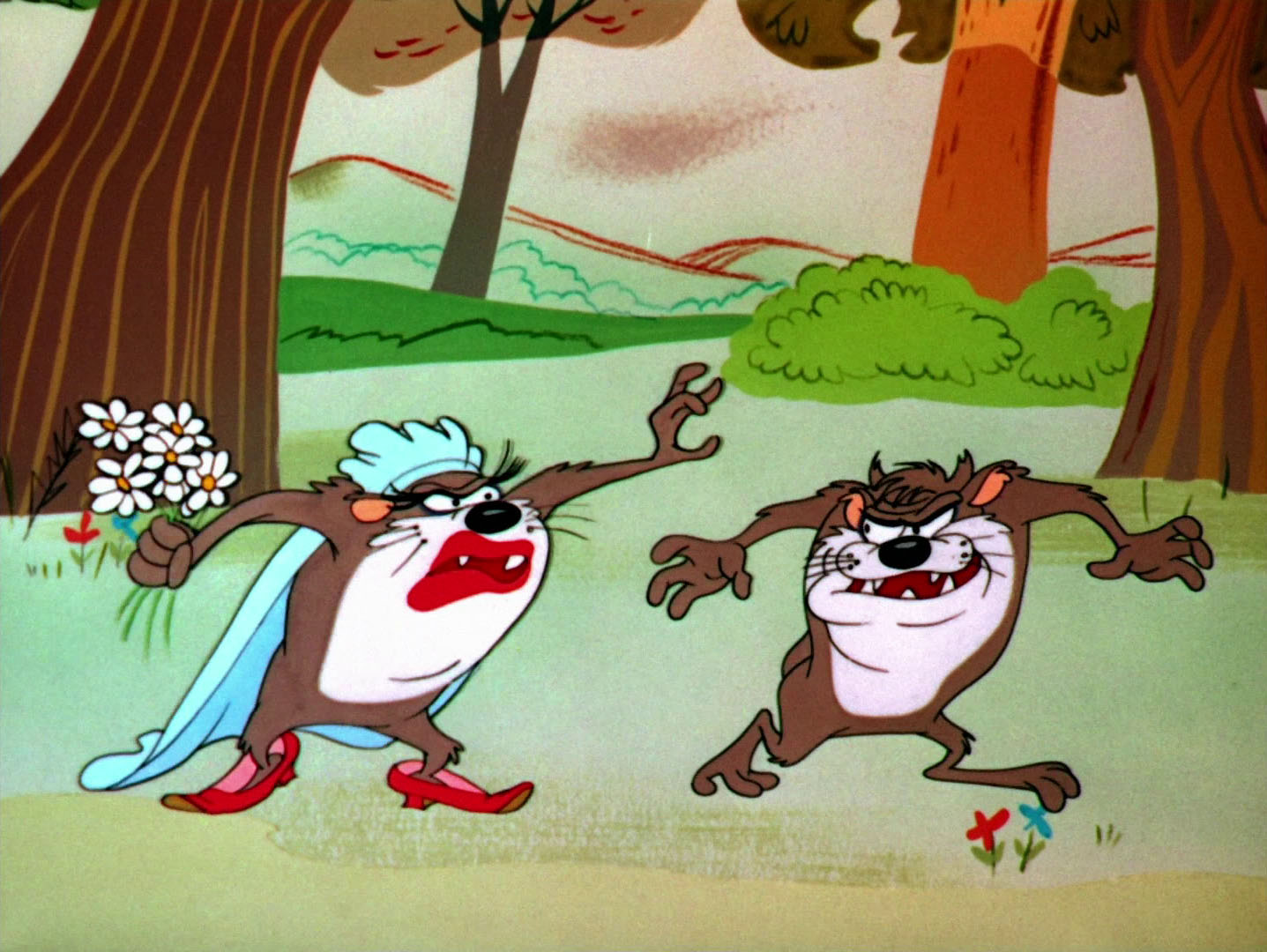 Devil May Hare - cartoon characters