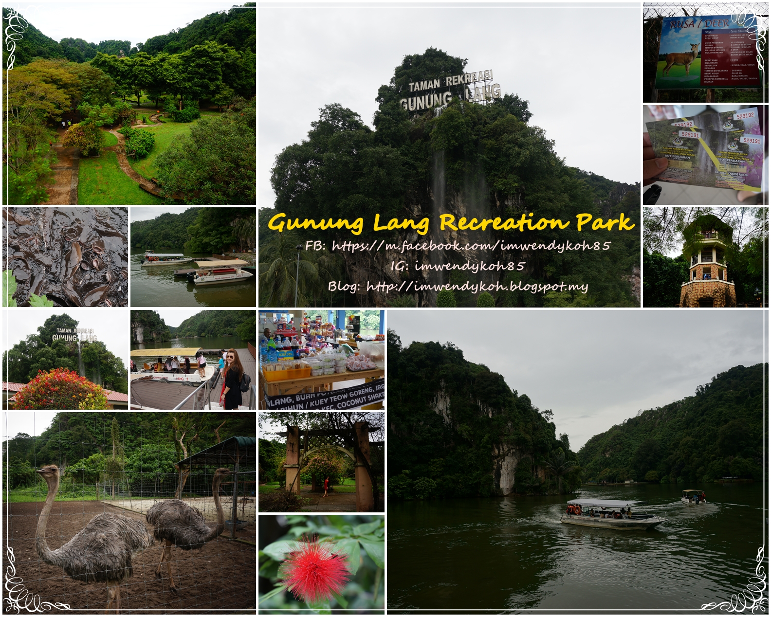 爱漫游公主 - Wendylicious: [景点] 昆仑浪休闲公园 (Gunung Lang Recreation Park)