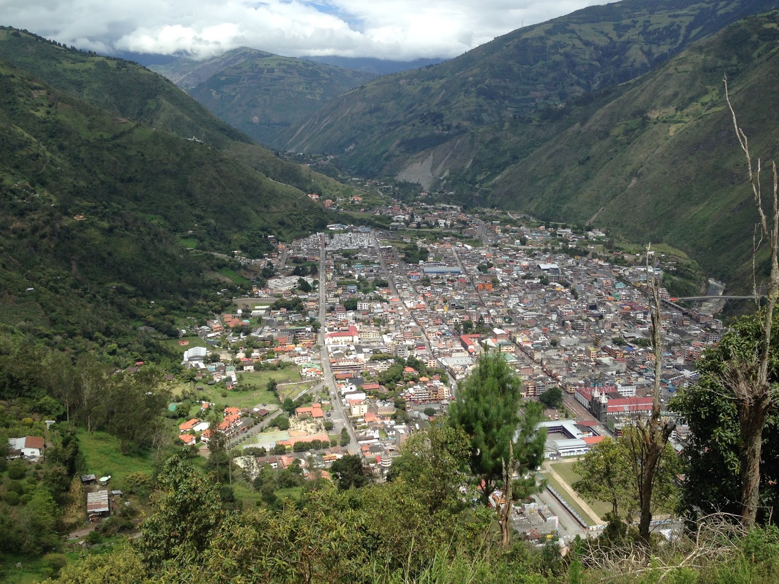 Stock Family Trip : We are now in Banos, Ecuador