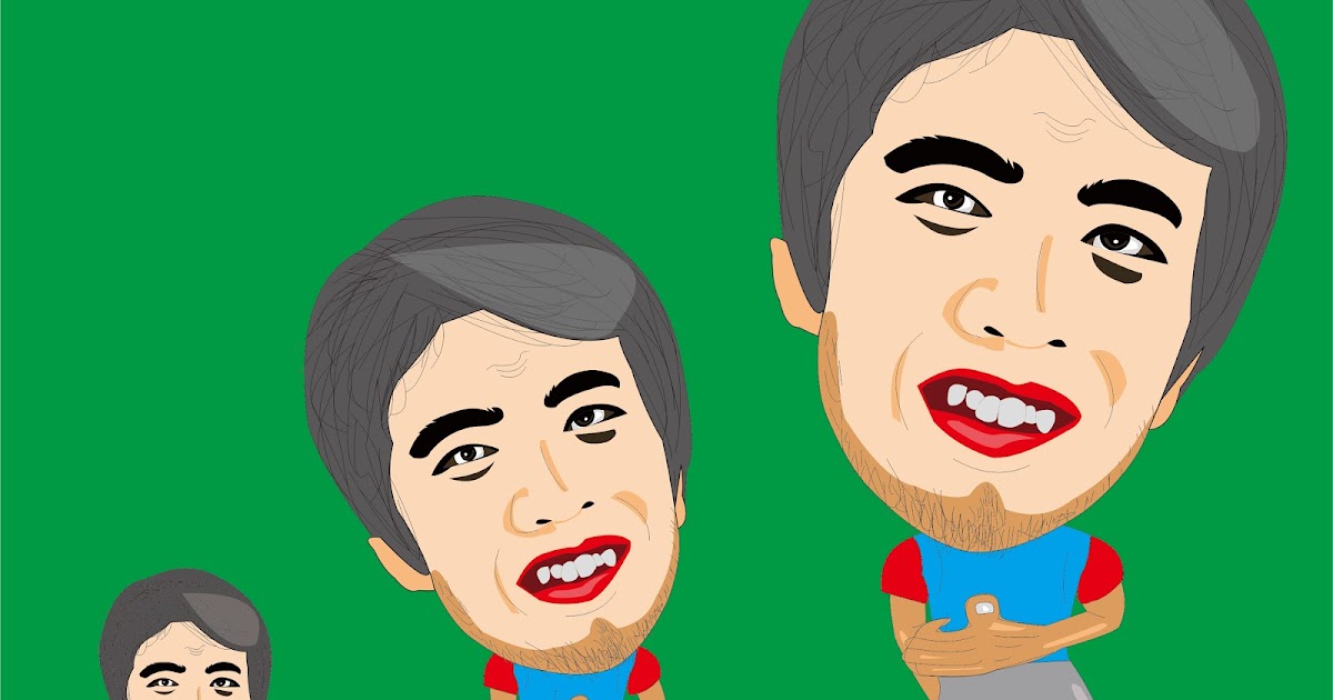 Sekedar Hobi: Karakter Digital Art, Karikatur Digital, Aris Alfatah