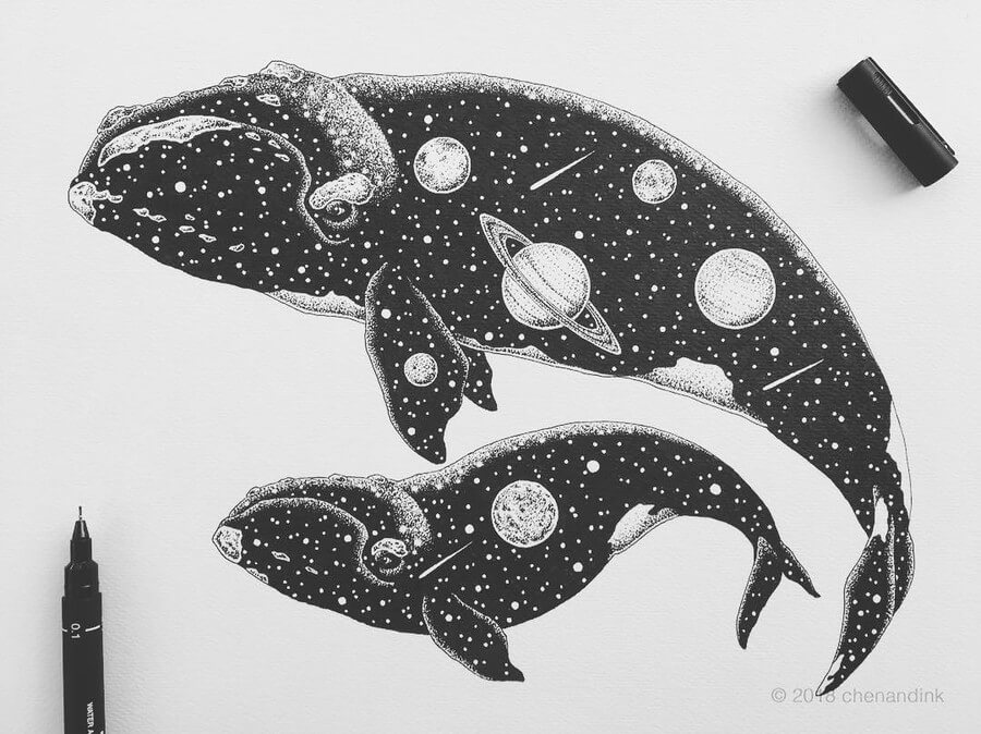 Design Stack: A Blog about Art, Design and Architecture: Ink Drawings ...