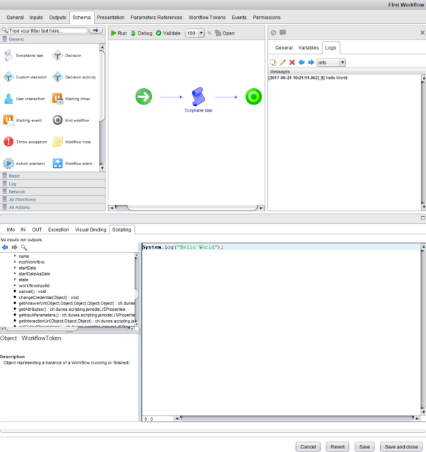 Creating a Hello World Workflow in vRealize Orchestrator (vRO)