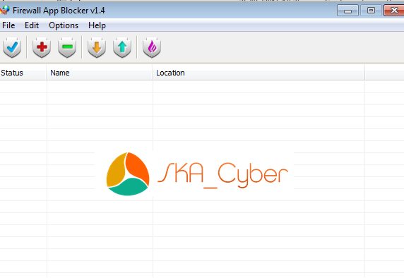 Firewall App Blocker software v1.4 | SKA_Cyber