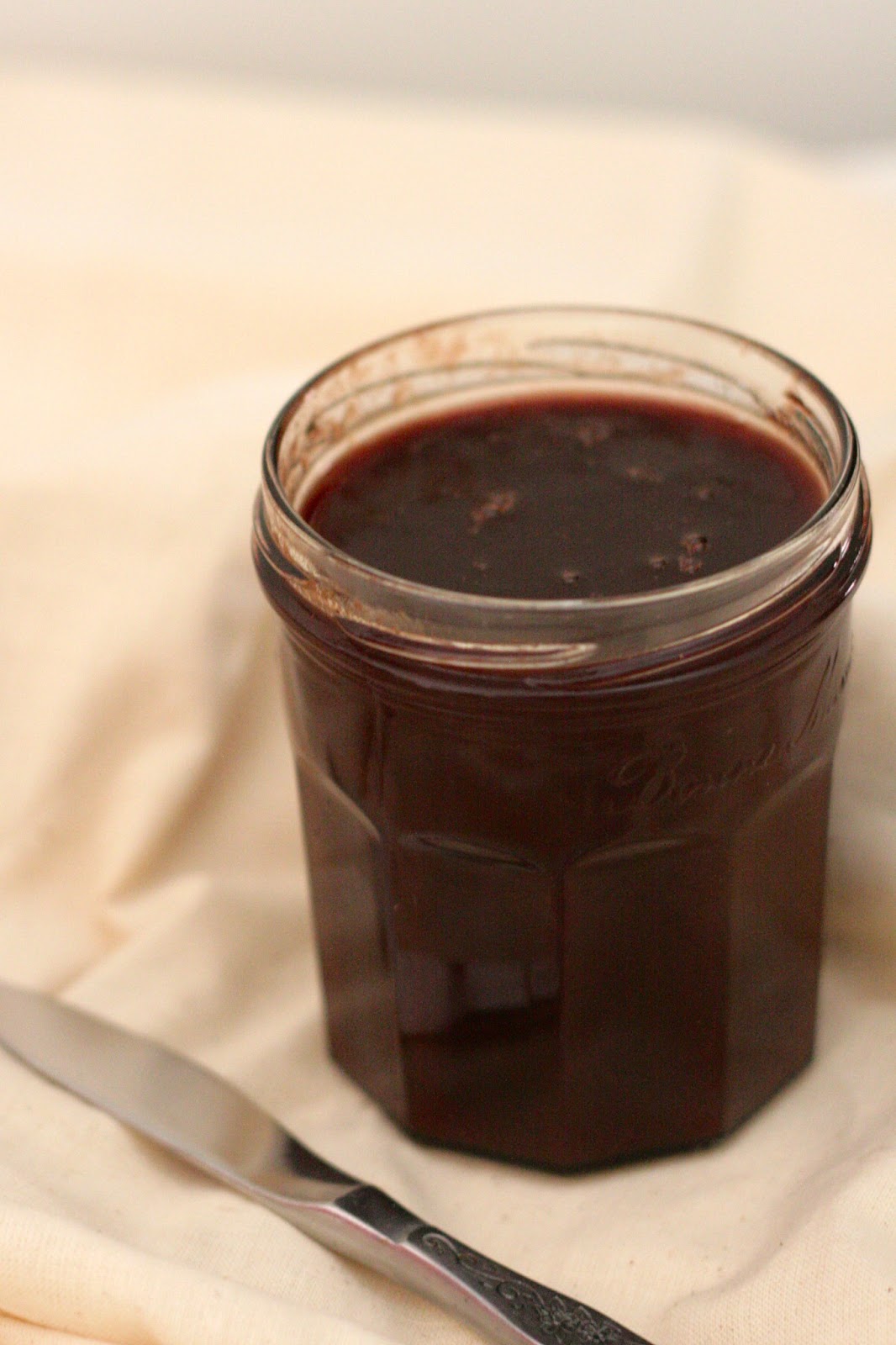 The Little Blue Bicycle: Plum and Chocolate Jam