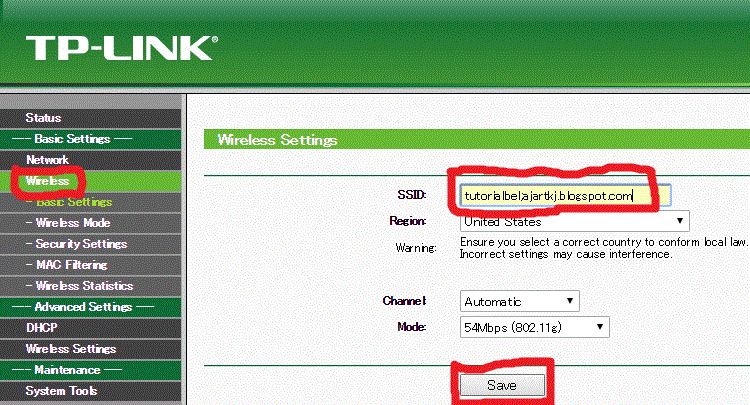 Cara Konfigurasi Dasar Access Point TP-LINK - TUTORIAL BELAJAR TKJ