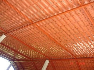 Telhas de pet – Reparo do telhado