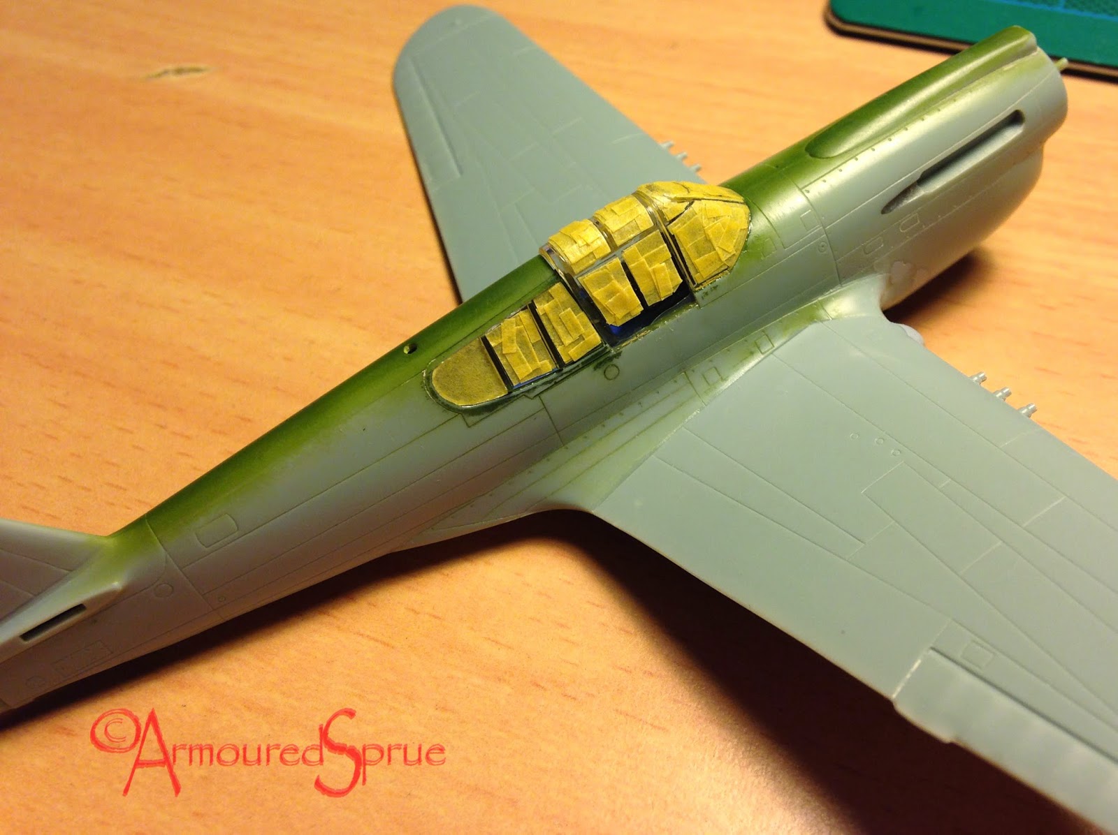 P-40E in Brazilian Air Force service circa 1943 (Academy 1/72) WIP ...