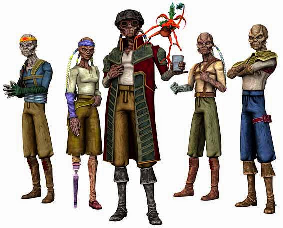 Customs for the Kid: "CLONE WARS WEEQUAY PIRATE" created by Darth Daddy ...