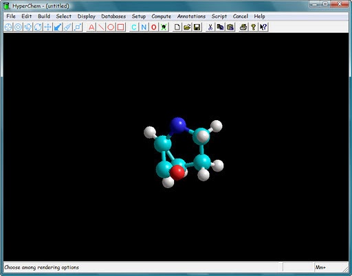 Modeling Molekul melalui HyperChem ~ Susi Nurati