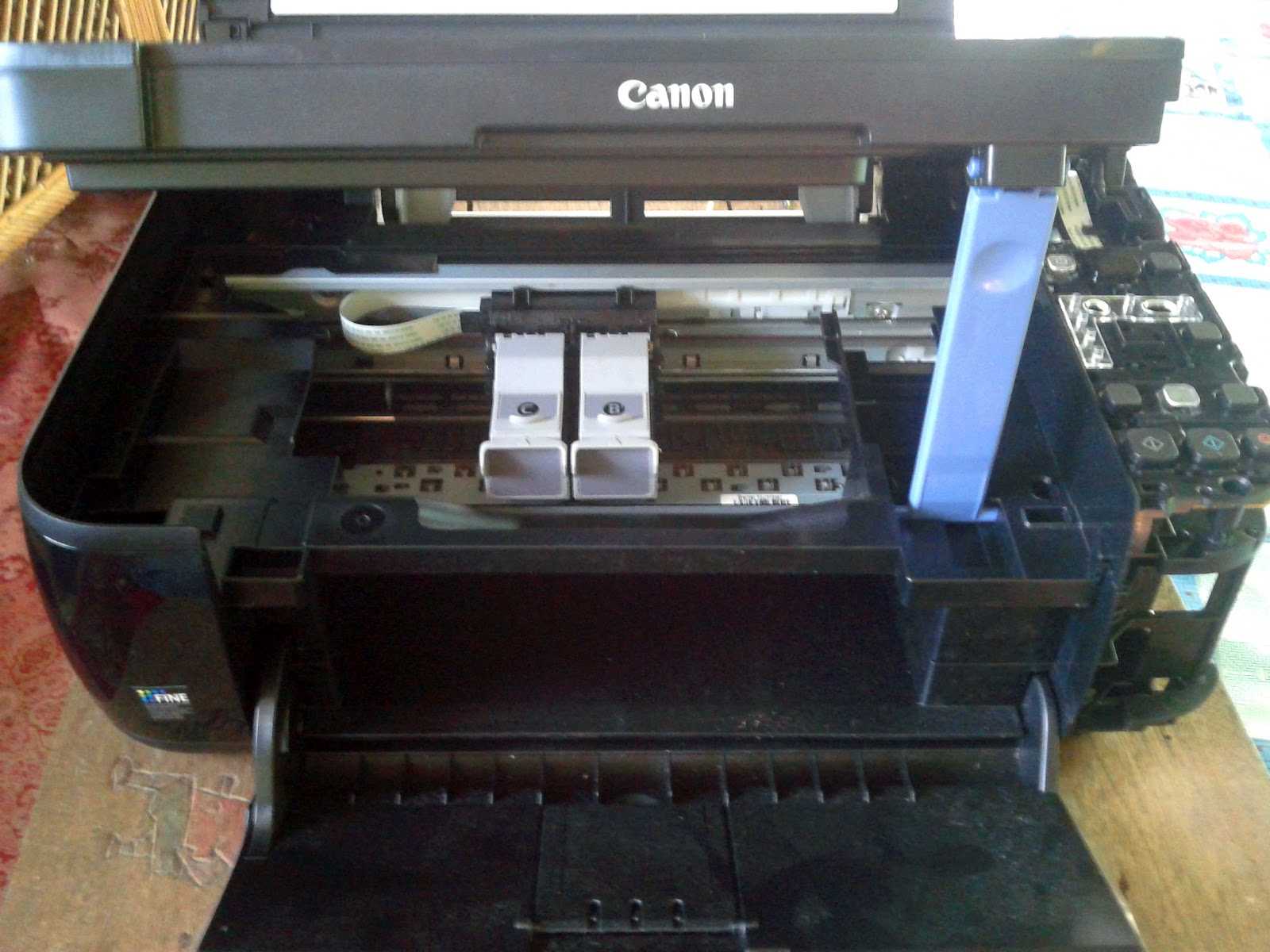 PASANG INFUS PRINTER: Pasang Infus Printer Canon MP 287