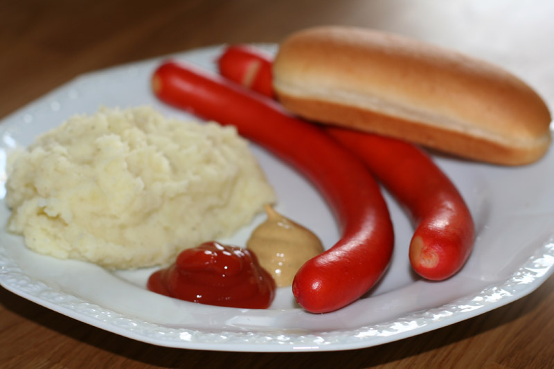 Mor Annikas Bästa: Danska röda pölser