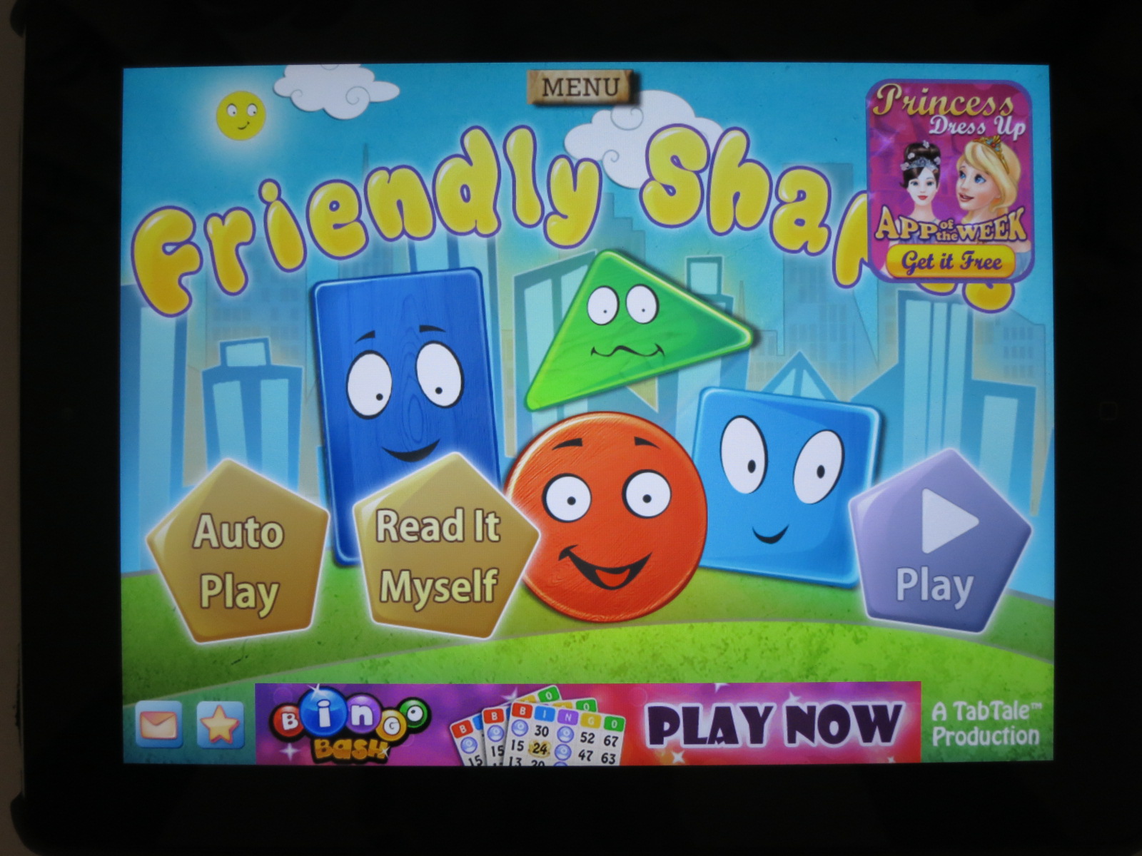 瑜玲育儿经 (Elaine Teh): i-Pad ~ 游戏中学习形状（Friendly Shapes）