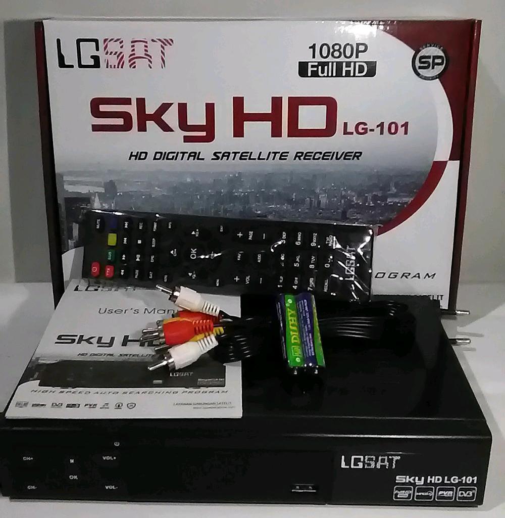 Harga TERBARU Receiver LGSAT SKY HD LG-101 NEW + Spesifikasi Lengkap - Info Tekno Terbaru