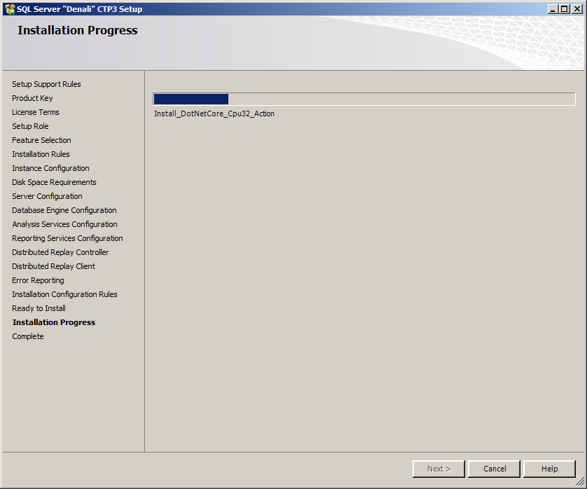 Bi Future Blog Installing Sql Server Denali Ctp3 Walkthrough