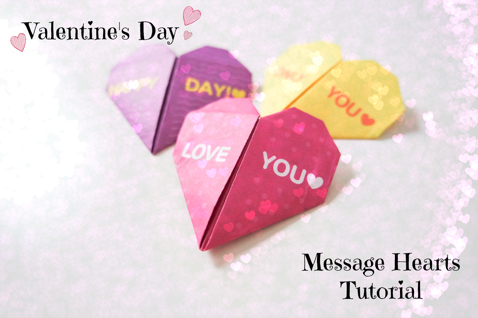 A Creative Trace | DIY & Lifestyle Blog : Message Hearts Tutorial ...