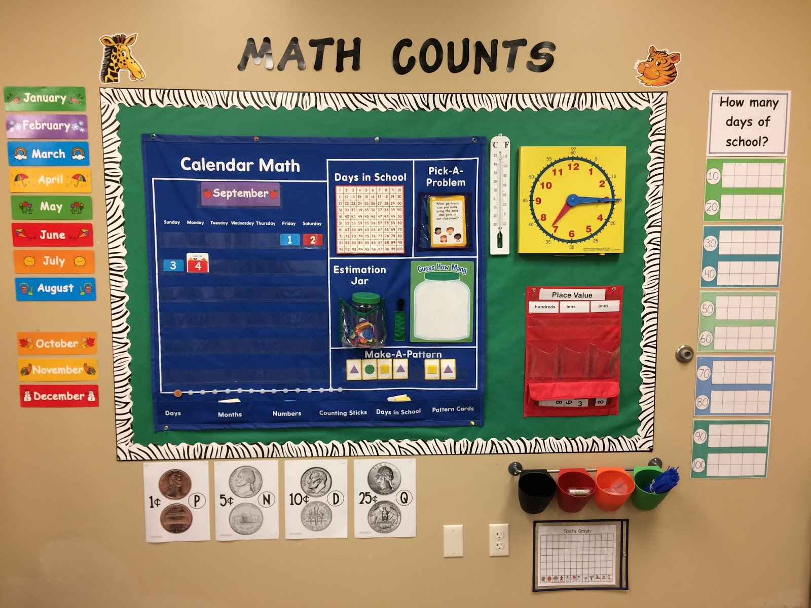 "Wildly" Fun in First: Calendar