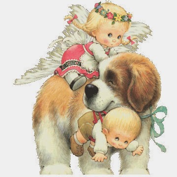 Images of Cute Angels with Animals. | Oh My First Communion!