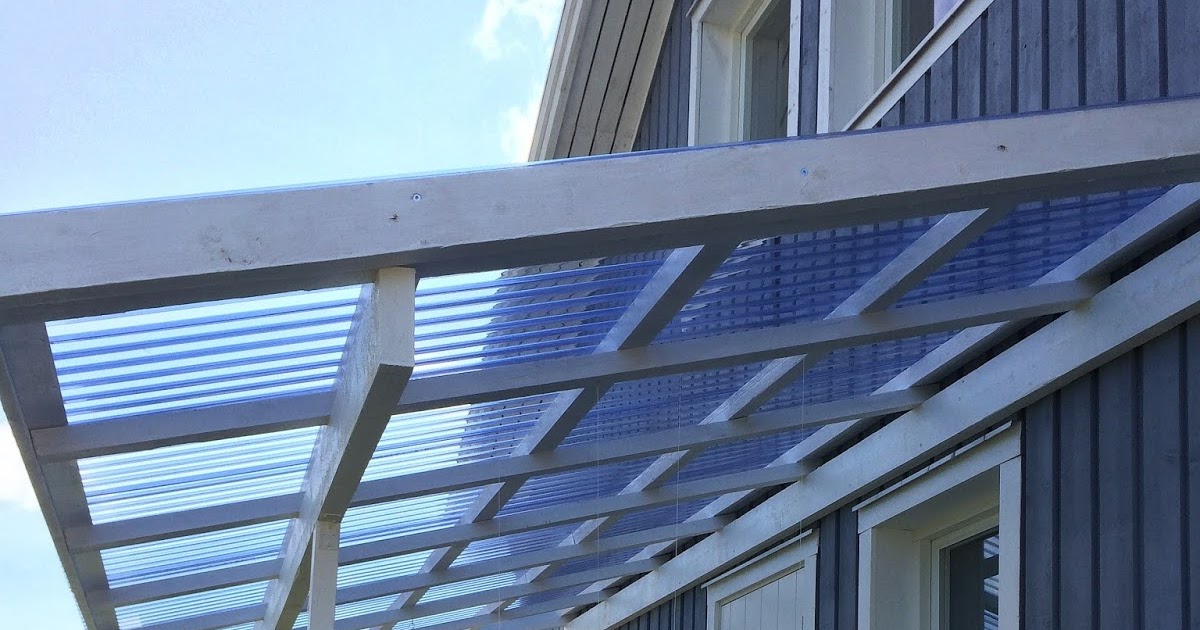 Kotitekoisia: Terassin katos