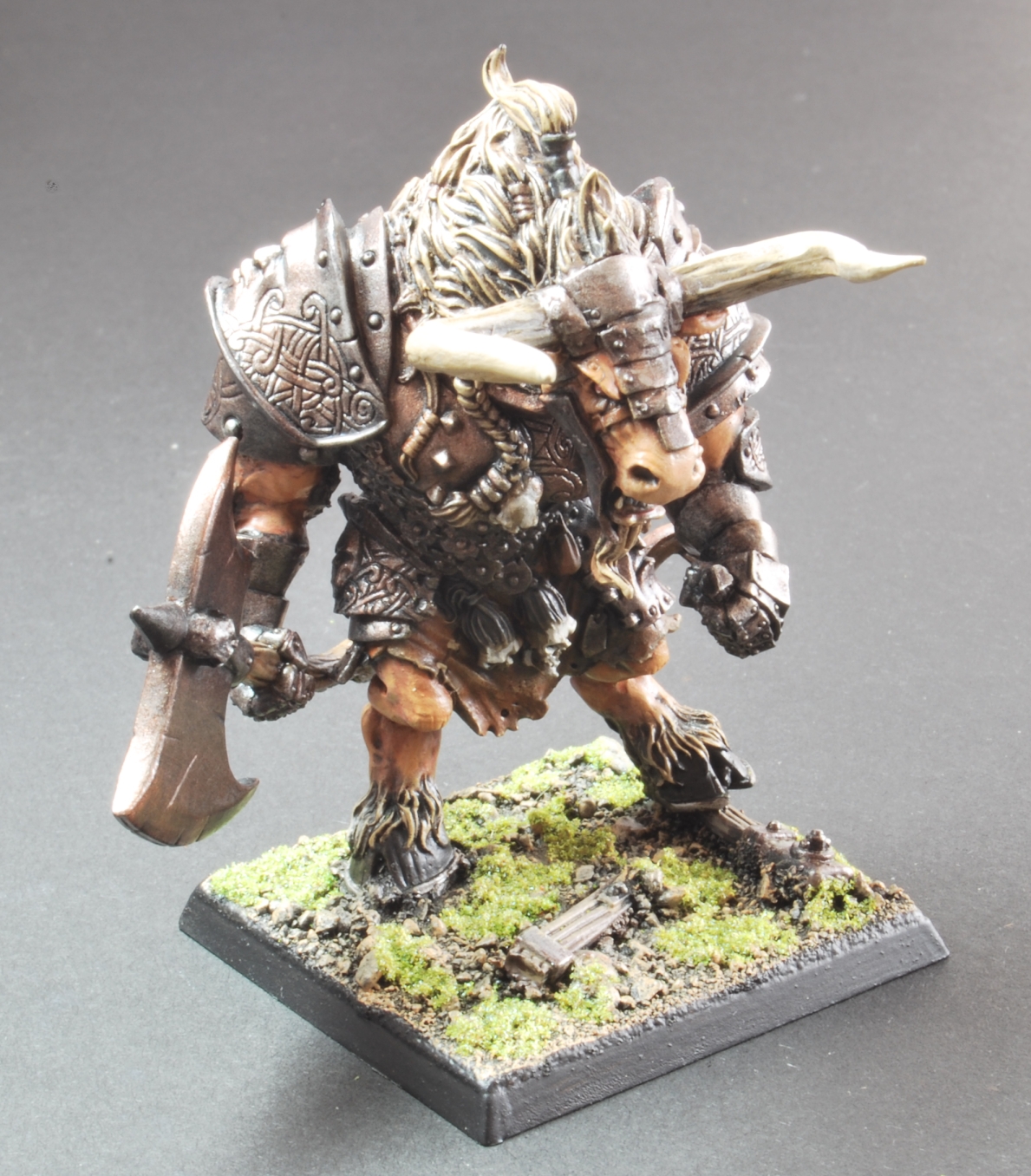 MiniKingdom: BEASTMEN - Completed Lords, Beast Lord & Doombull