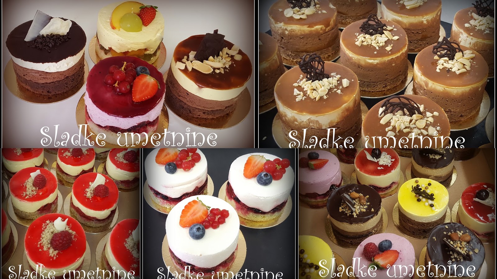 SLADKE UMETNINE: Mini tortice