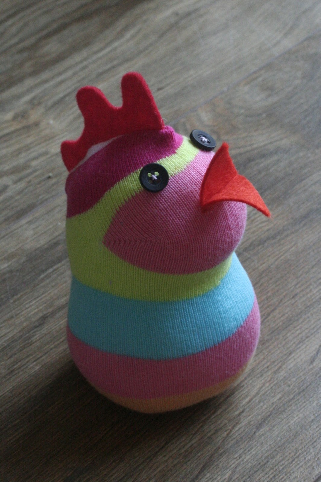 Sock Creations: Introducing the Sock Creatures - Funky Chickens