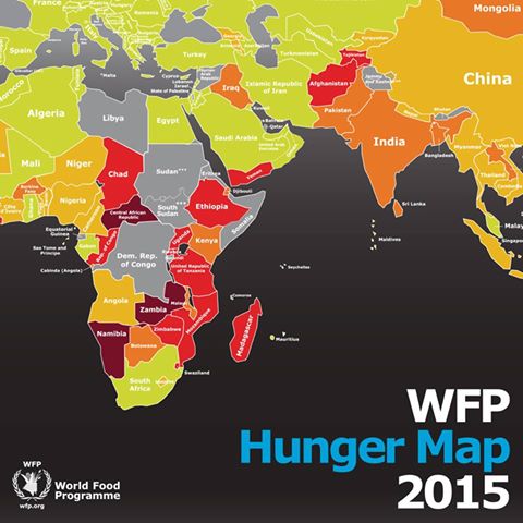 World Hunger In Africa Map