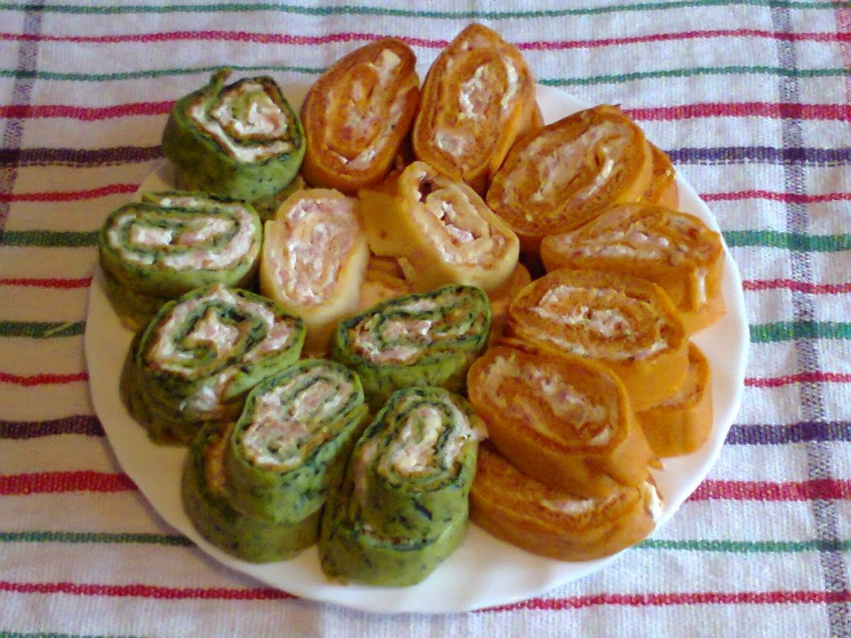 Recepti Sneza: slani sareni rolat