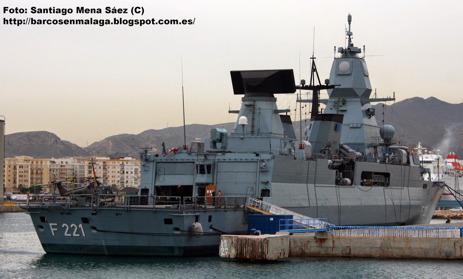 Barcos en Málaga: HESSEN (F-221)