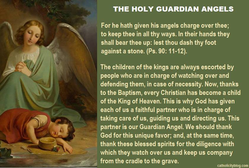 CATHOLICITYBLOG: The Holy Guardian Angels