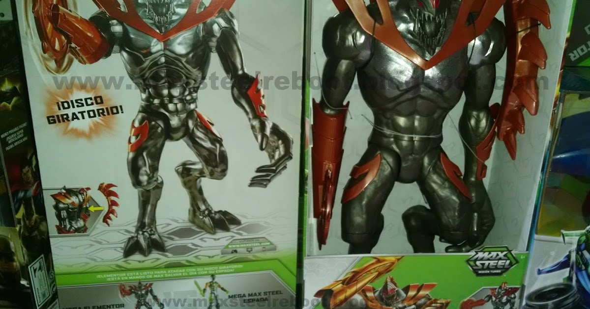Max Steel Reboot: Max Steel 2017: Nuevo Mega Elementor Blindado