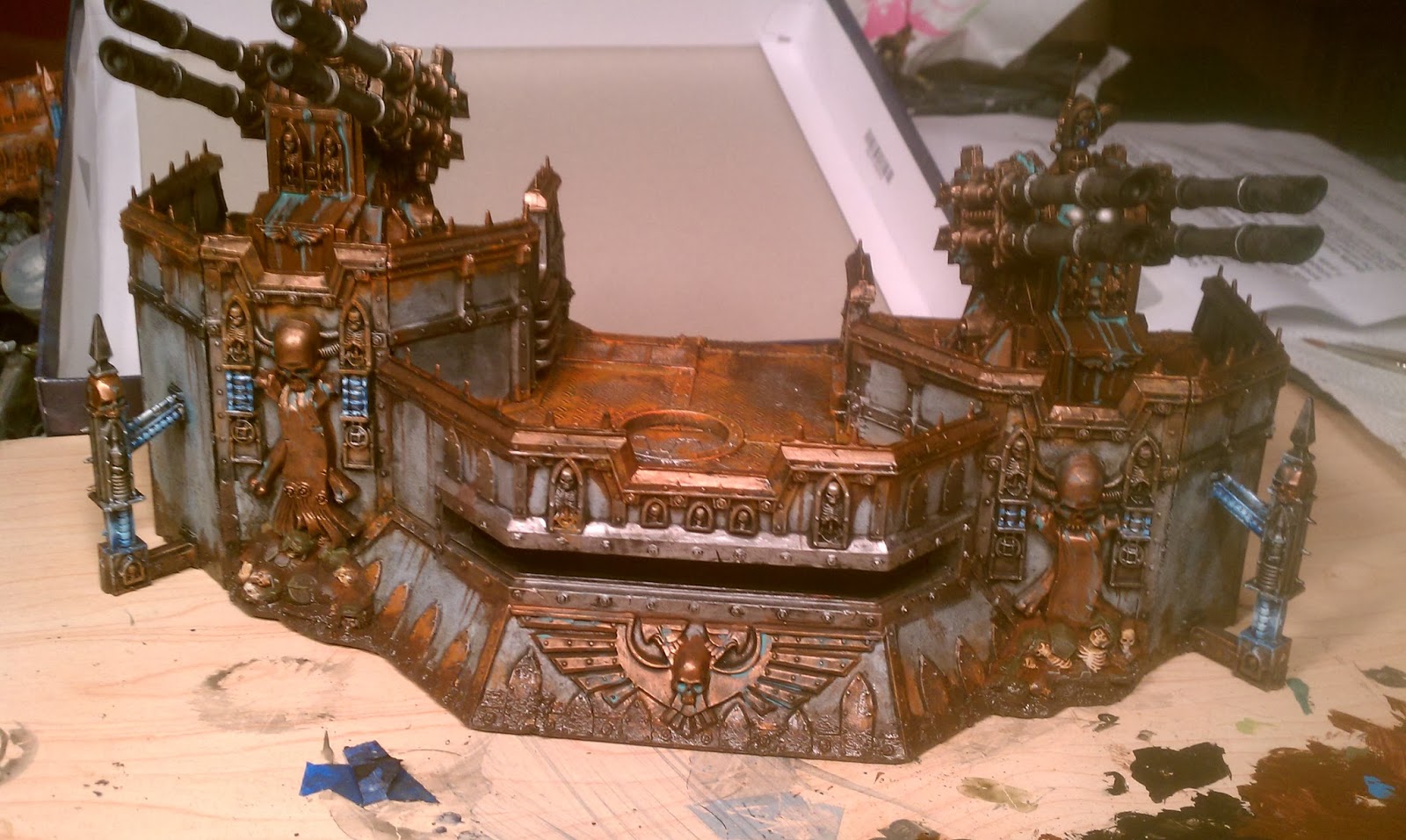 Nusquams' Blog from Nowhere: Firestorm Redoubt Nearing Competetion!