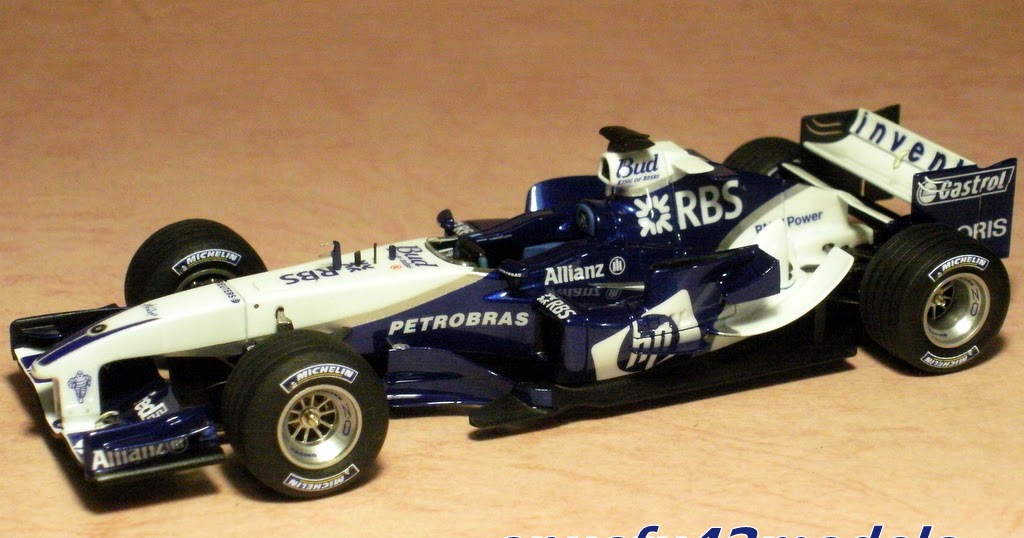 エヌエフ43展示室: Williams BMW Fw27 Malaysia G.P. 2005 （A new production model）