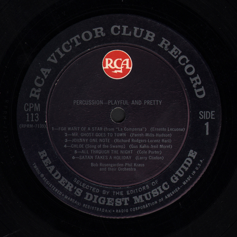 Unearthed In The Atomic Attic: Percussion Playful And Pretty - Bob ...