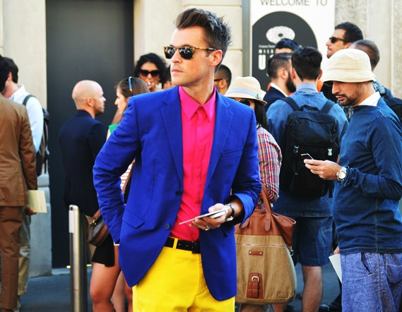 Street Me In Fashion Colour Blocking Men New Trend Coulour Blocking