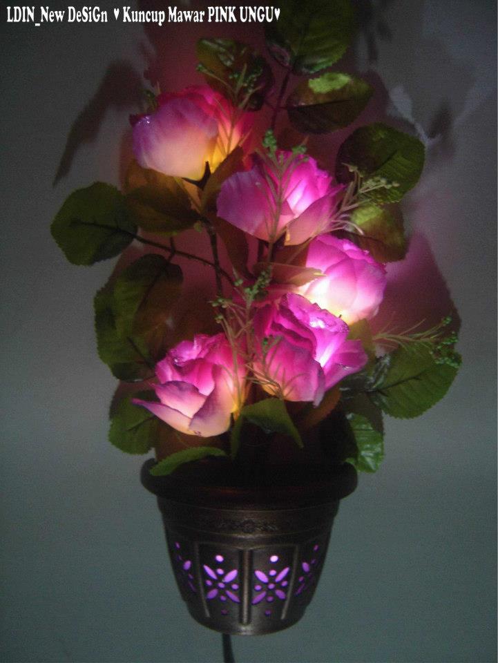 Toko Lilin Aroma Terapi : Lampu Bunga