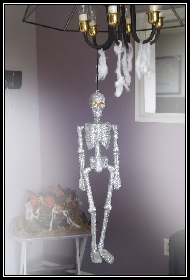 Make A Halloween Disco Skeleton