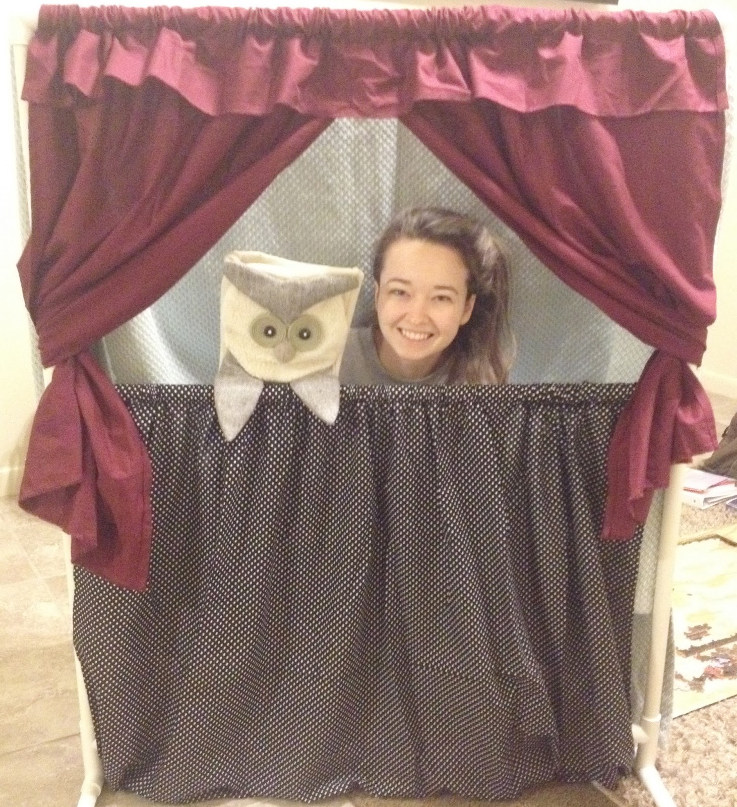 Our All Four Seasons: PVC Pipe Puppet Theater