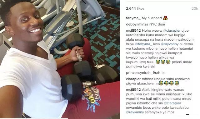 Meet this girl Fahyma, new lover of WCB Member, Raymond Rayvanny | Fukunyua