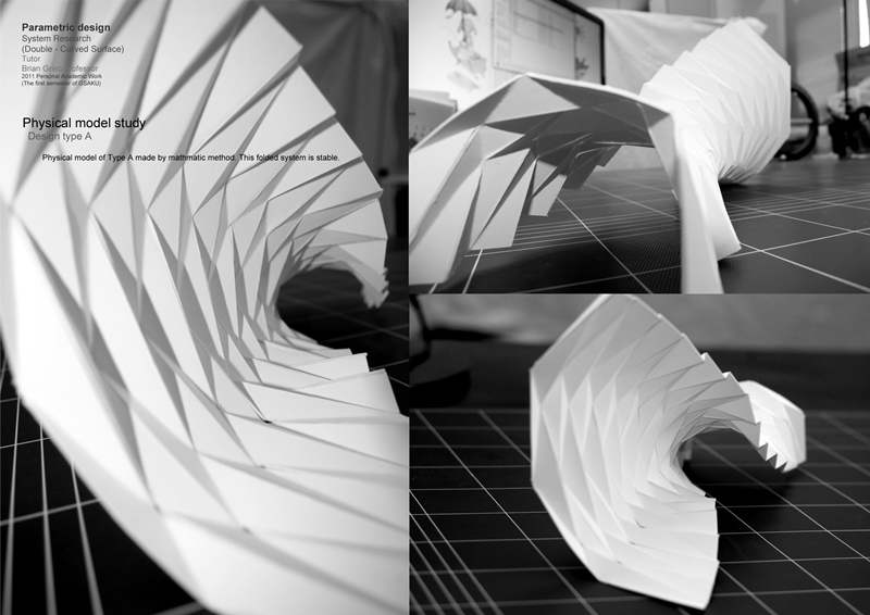 Folded Shell: Research of folded shell - Method of folded shells