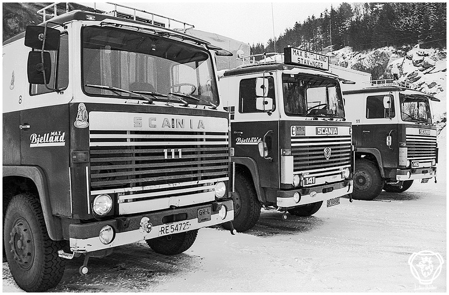 SCANIA: Scania 111 - 140 - 141 V8 Max Bjelland Stavanger (N)