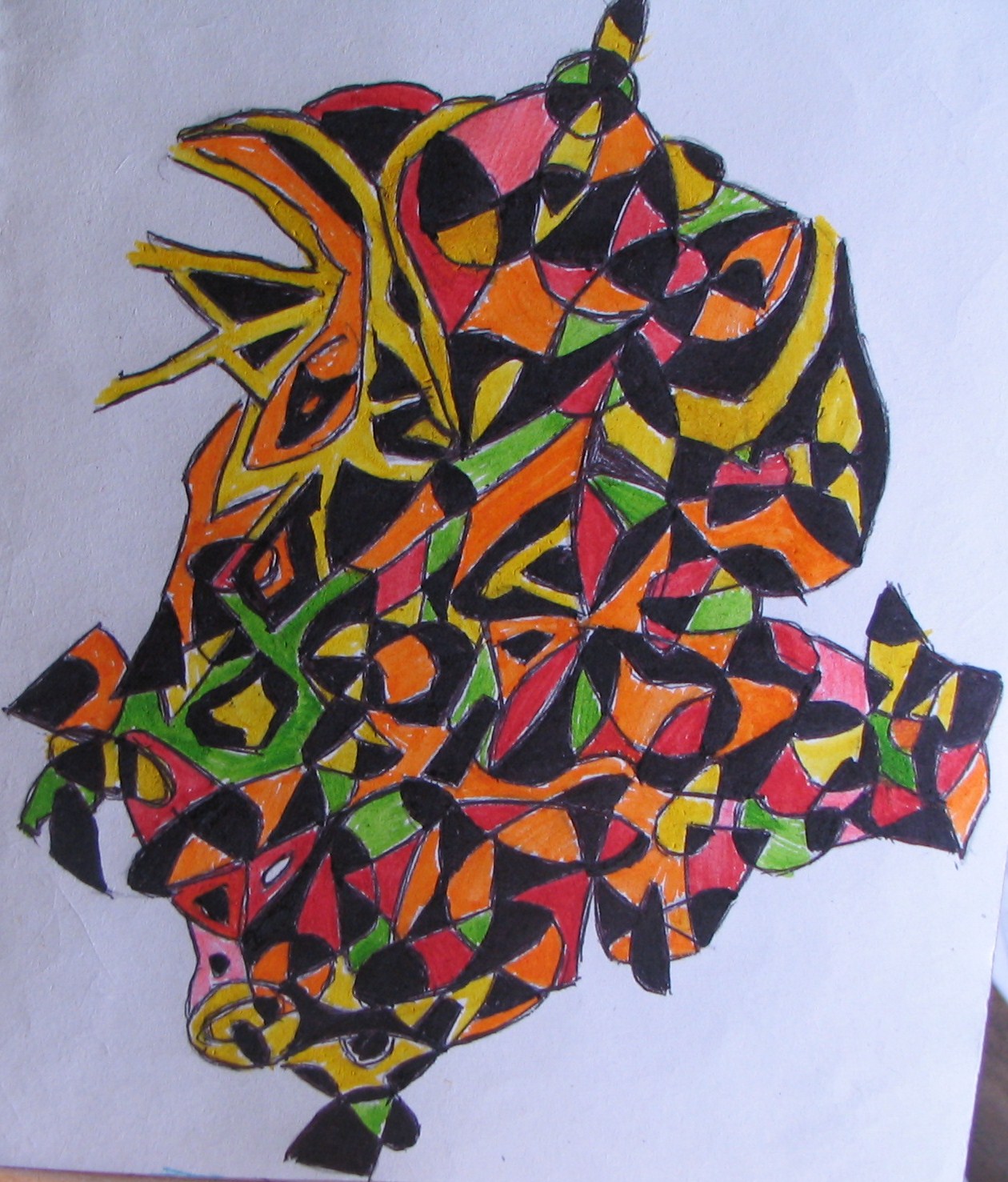 LARENCORE: Deux dessins.