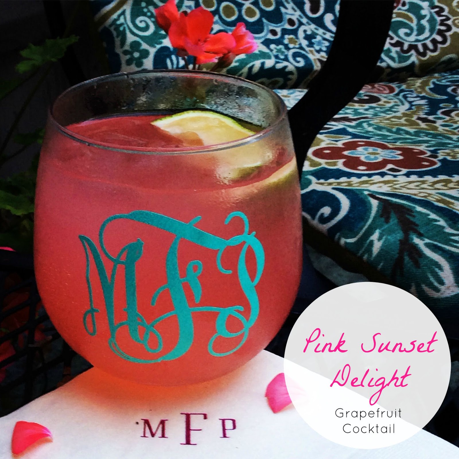 The Happy Little Hive: Happy Hour [Pink Sunset Delight - Grapefruit ...