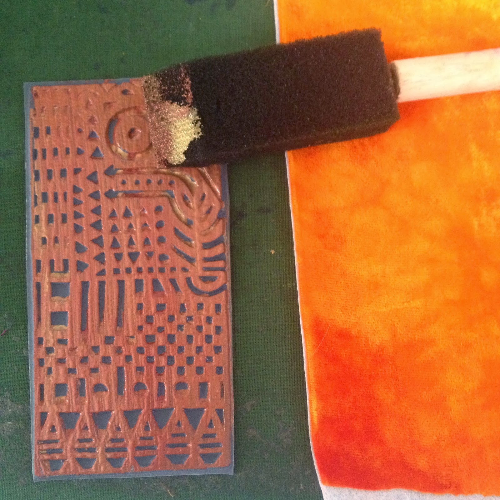 Dyed and Gone to Heaven: Velvet Embossing