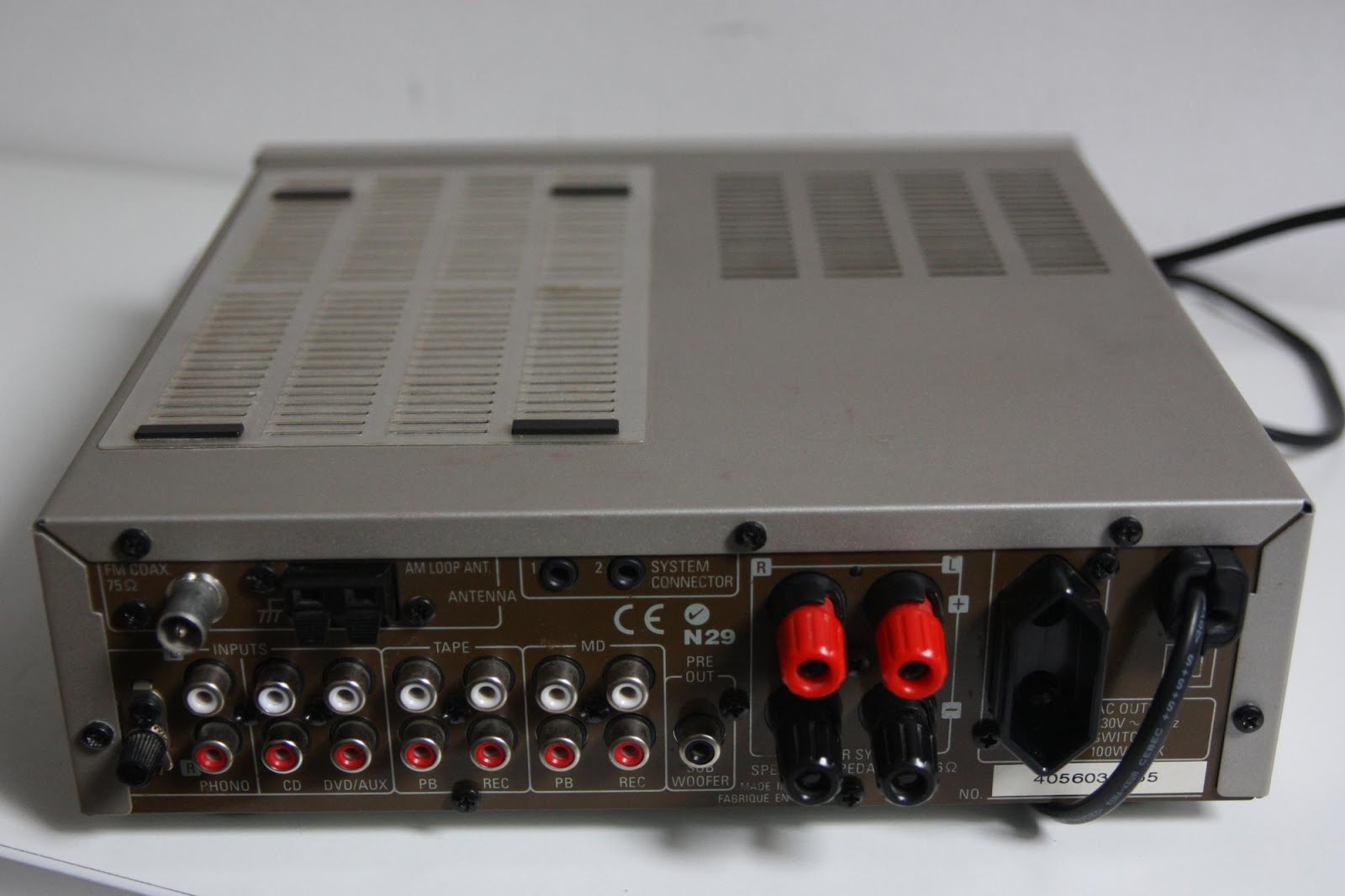 Denon DRA-F101 - Stereo Receiver | AudioBaza