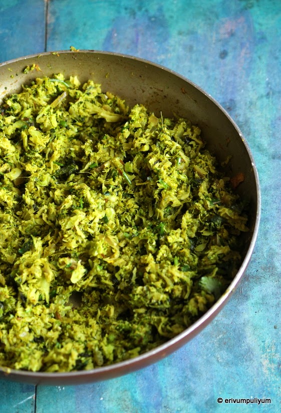 Erivum Puliyum: Broccoli Paratha | Stuffed Broccoli Indian Bread ...