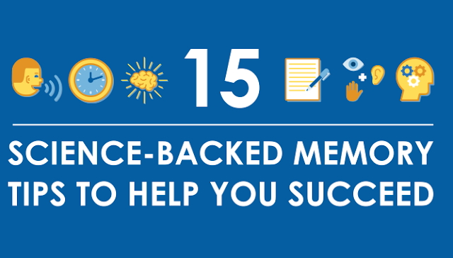 15 Science-Backed Memory Tips to Help You Succeed #infographic ...