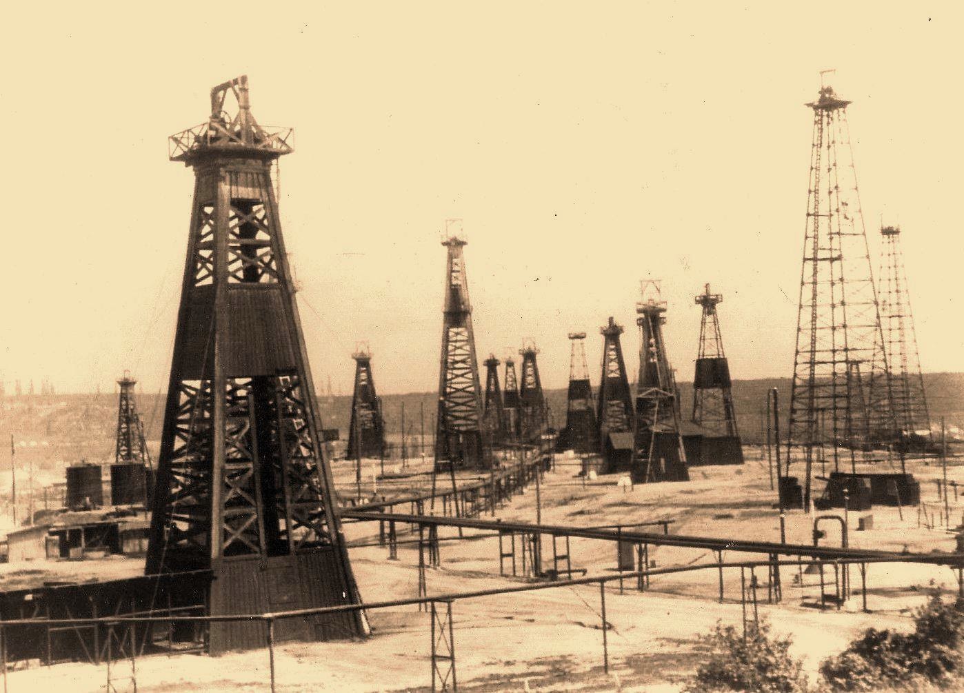 Petroblog: Interwar romanian oilfields